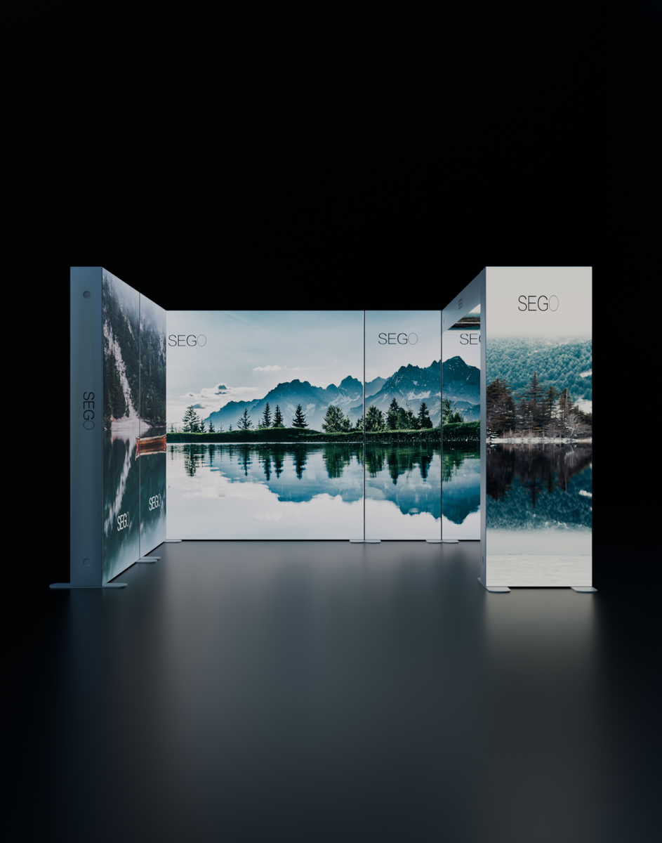 SEGO Backlit Lightbox 15ft x 10ft - Model 1 | Custom Display for Events ...