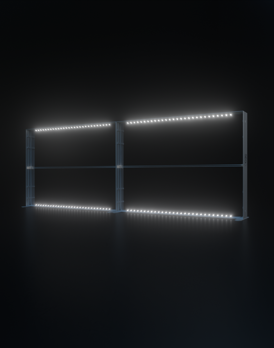 SEGO Backlit Lightbox 20ft x 10ft - Model 1 | Custom Large Display USA ...