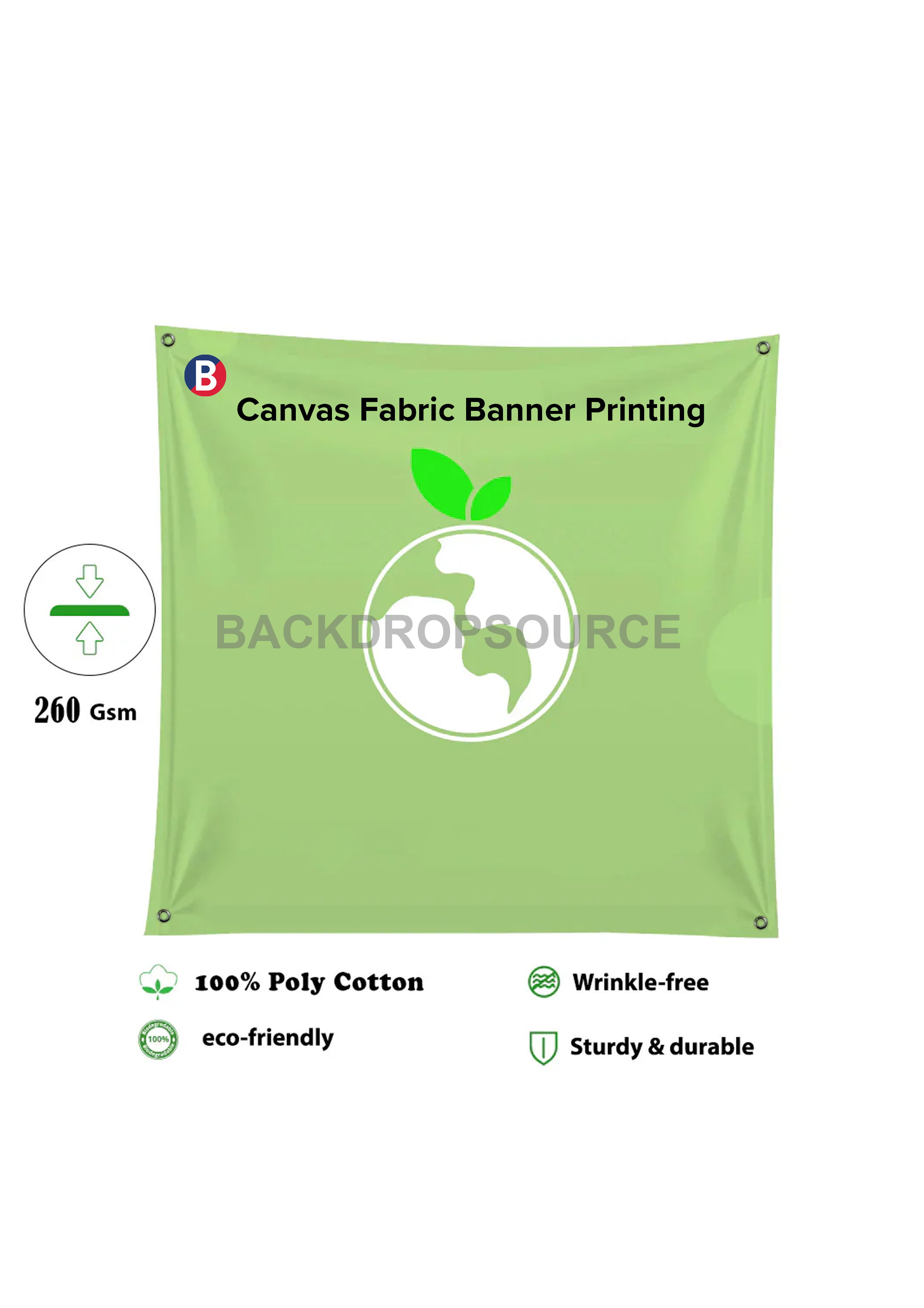 Canvas Fabric Banner | Backdropsource