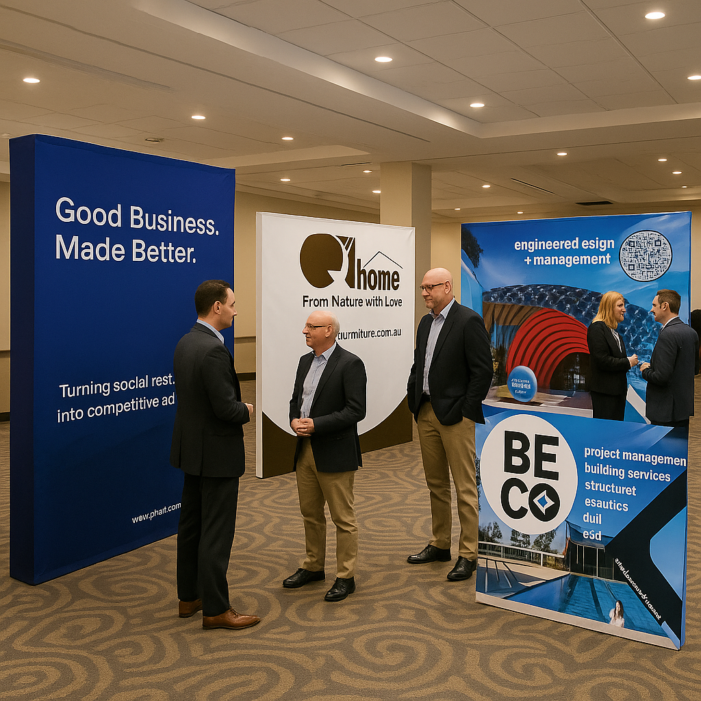 Portable Straight Fabric Pop-Up Wall | Trade Show Display USA ...