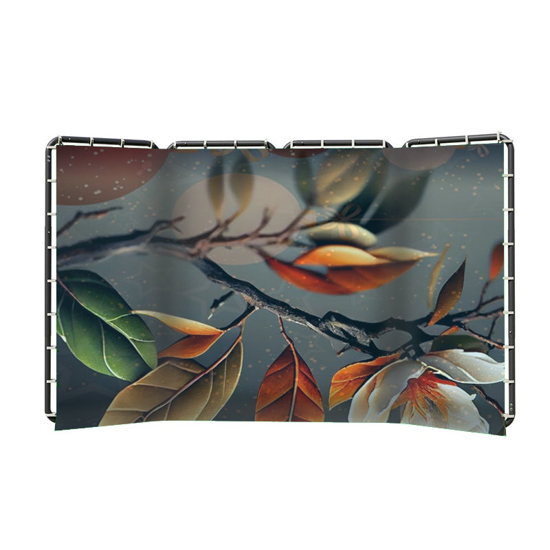 Panoramic Foldable Media Wall with Shape-Shifting Design – Backdropsource