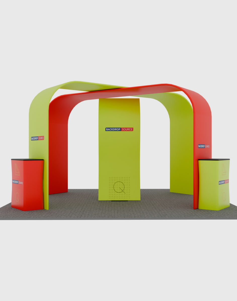 20x20 Modular Booth Kit – Model 05 | Custom Trade Show Display USA ...