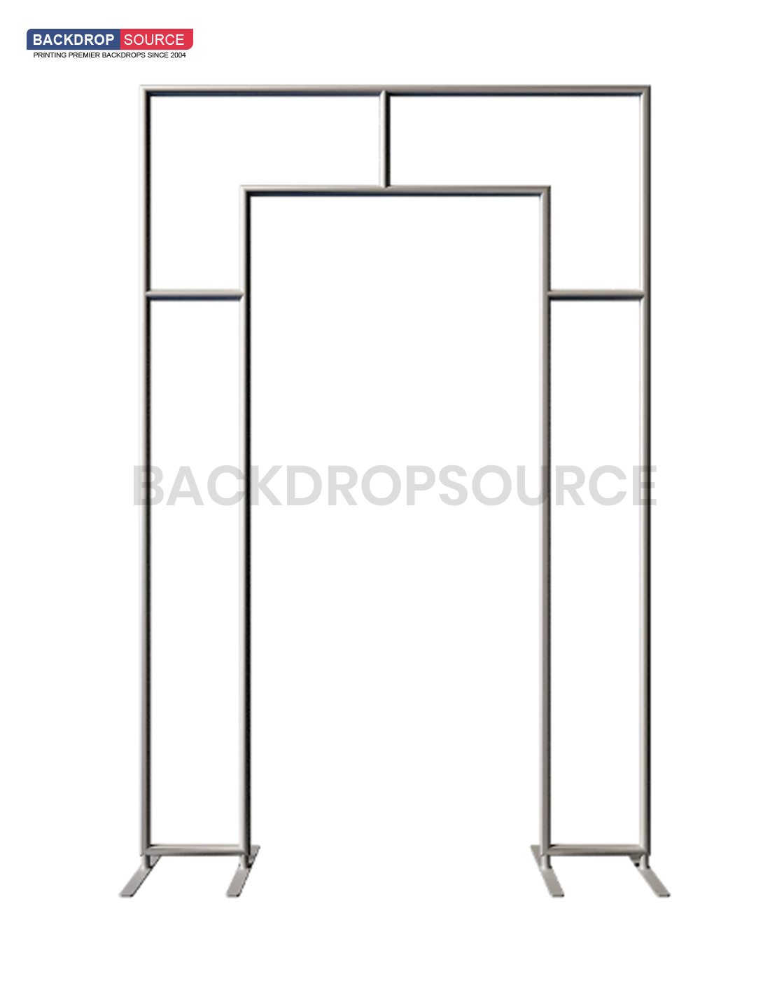 Customized Full Open Square Arch – Backdropsource