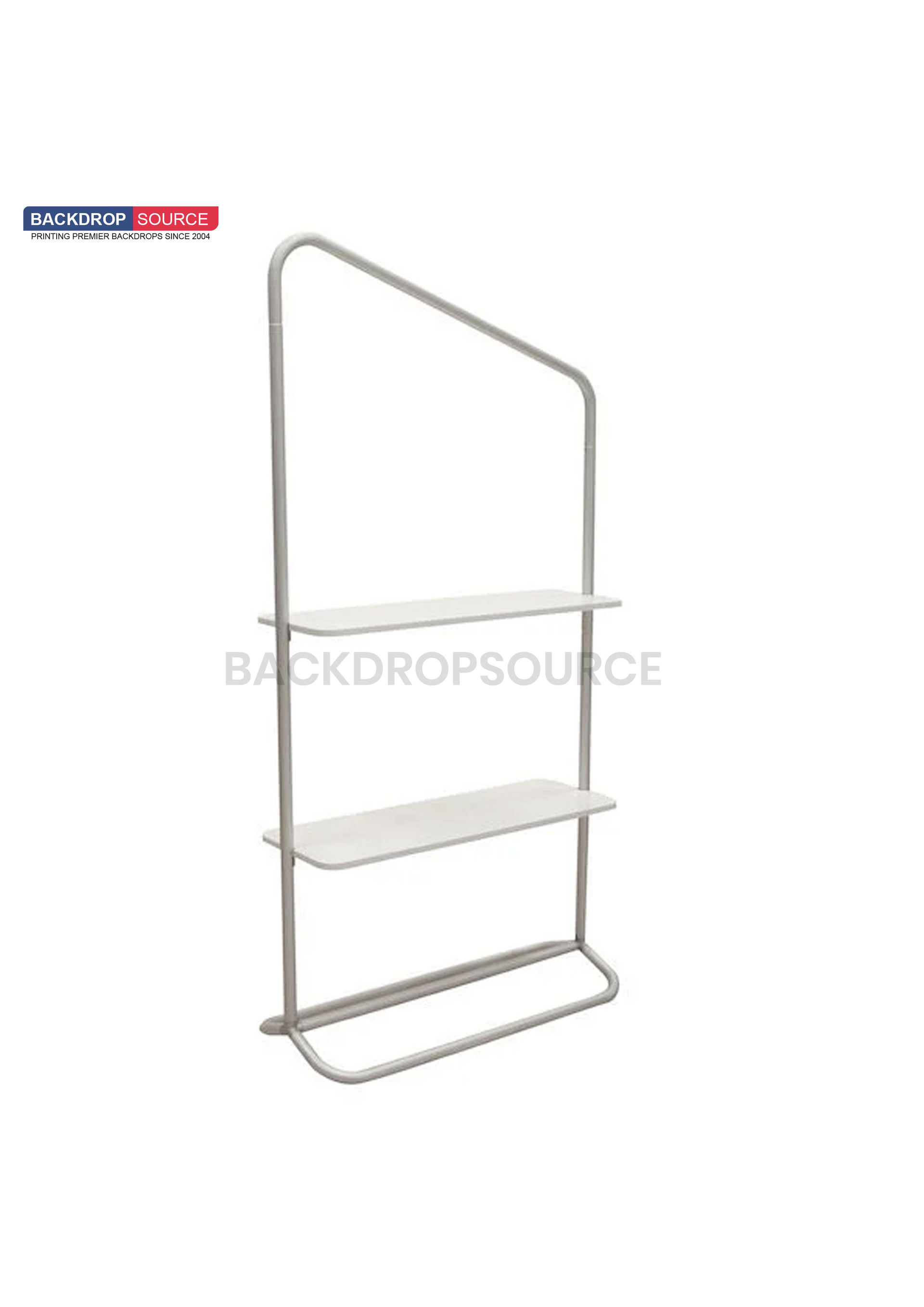 Inclined Display Wall with Shelves USA | Trade Show Display ...