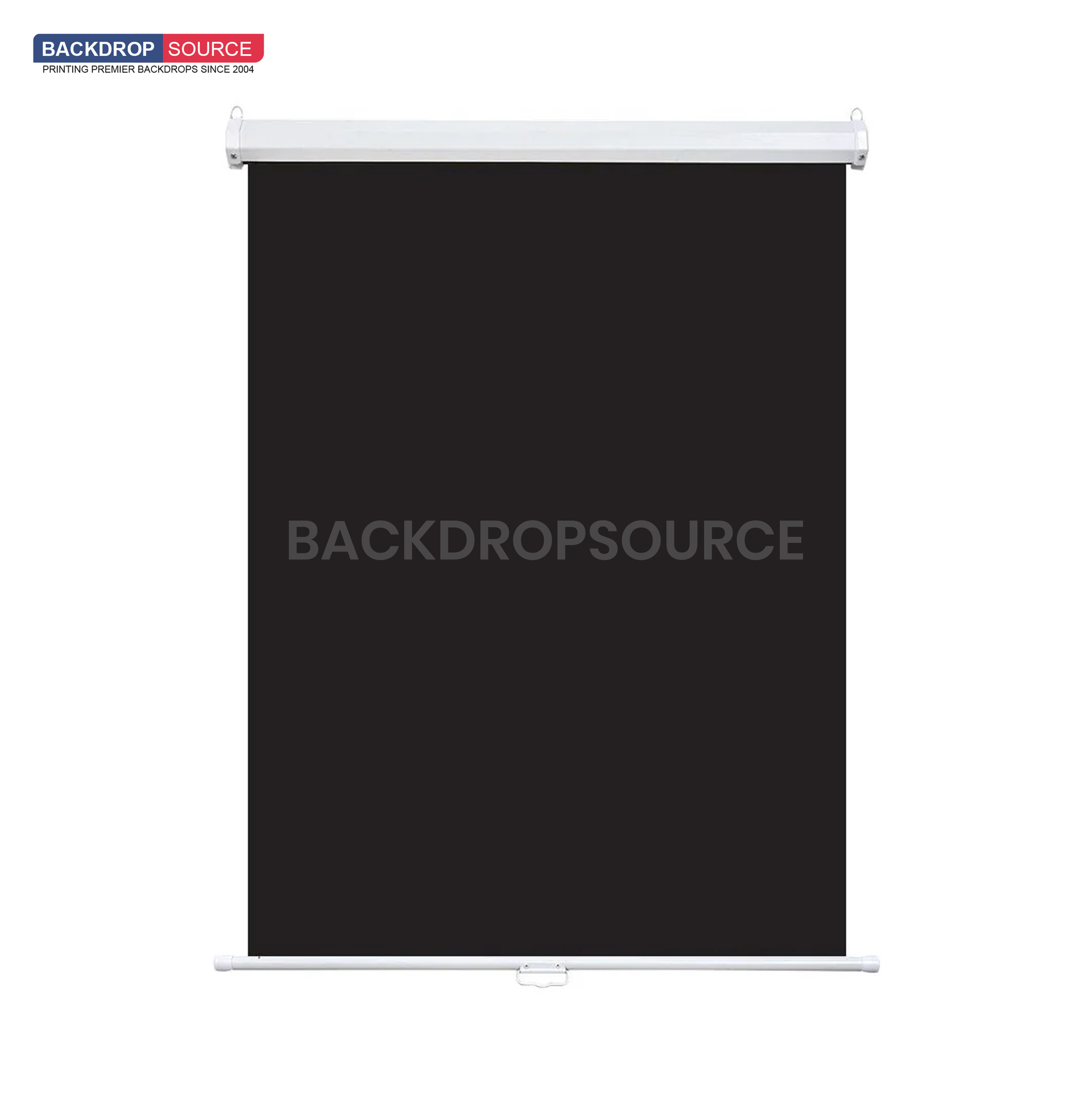 Retractable Wall Hanging Backdrop with Clamps – Customizable & Easy ...