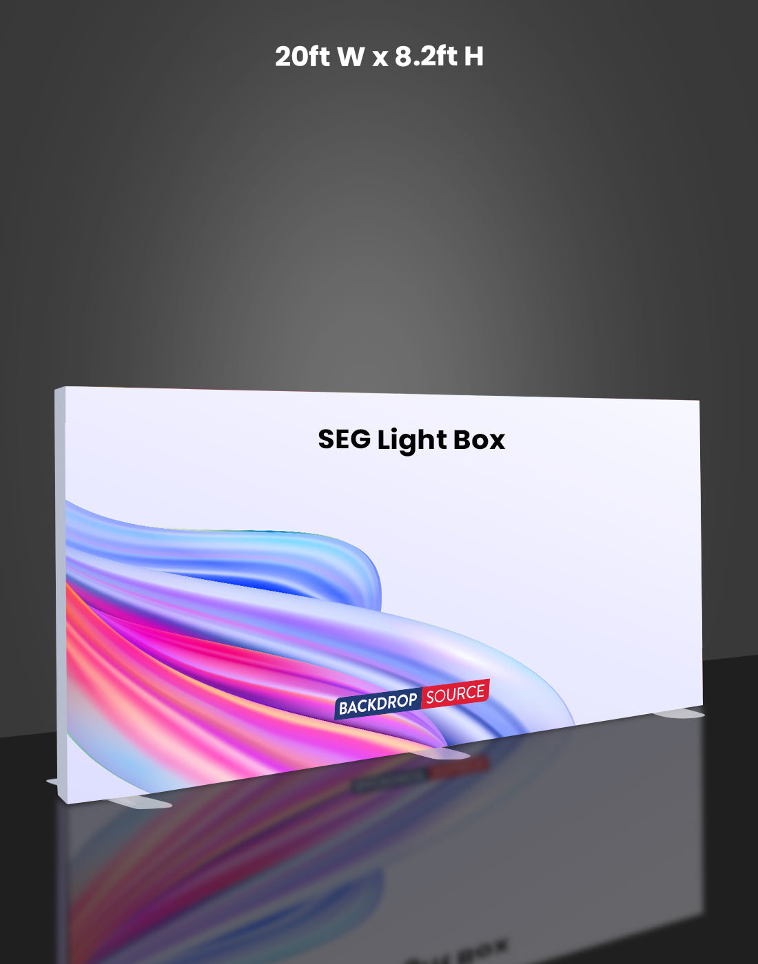 Free Standing Light Box – Backdropsource