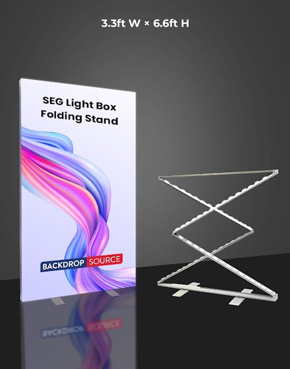 SEG Light Box Folding Display | Portable Backlit Display USA ...
