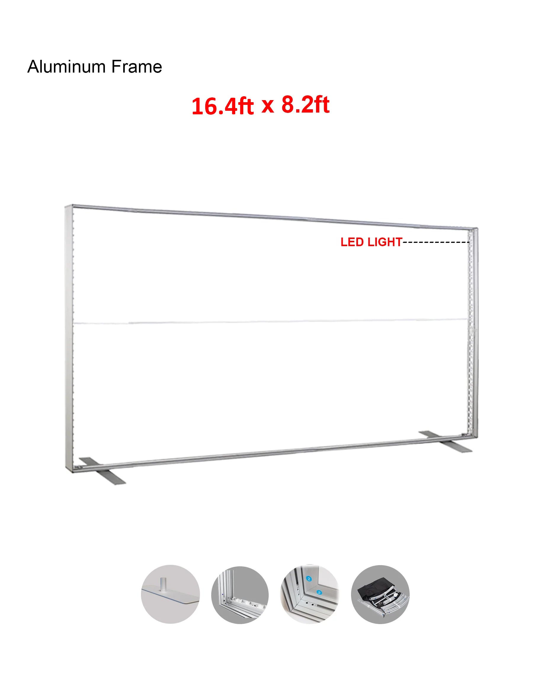 Frameless Fabric SEG LED Light Box | Retail Ad Display USA – Backdropsource