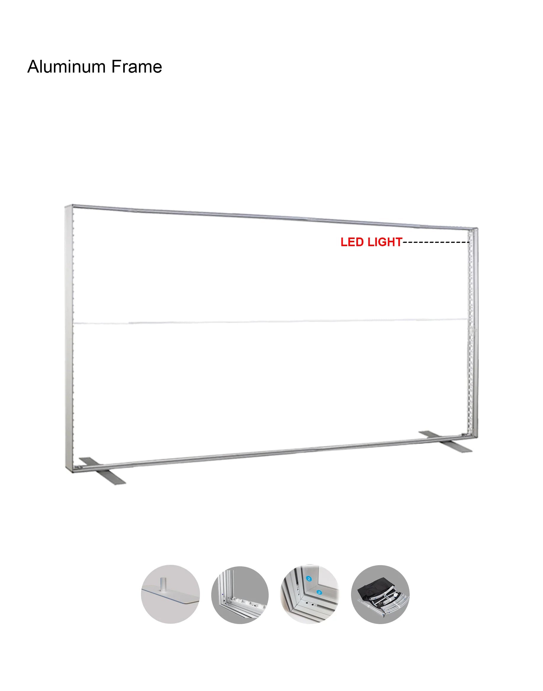 20ft SEG Fabric LED Backlit Light Box – Backdropsource