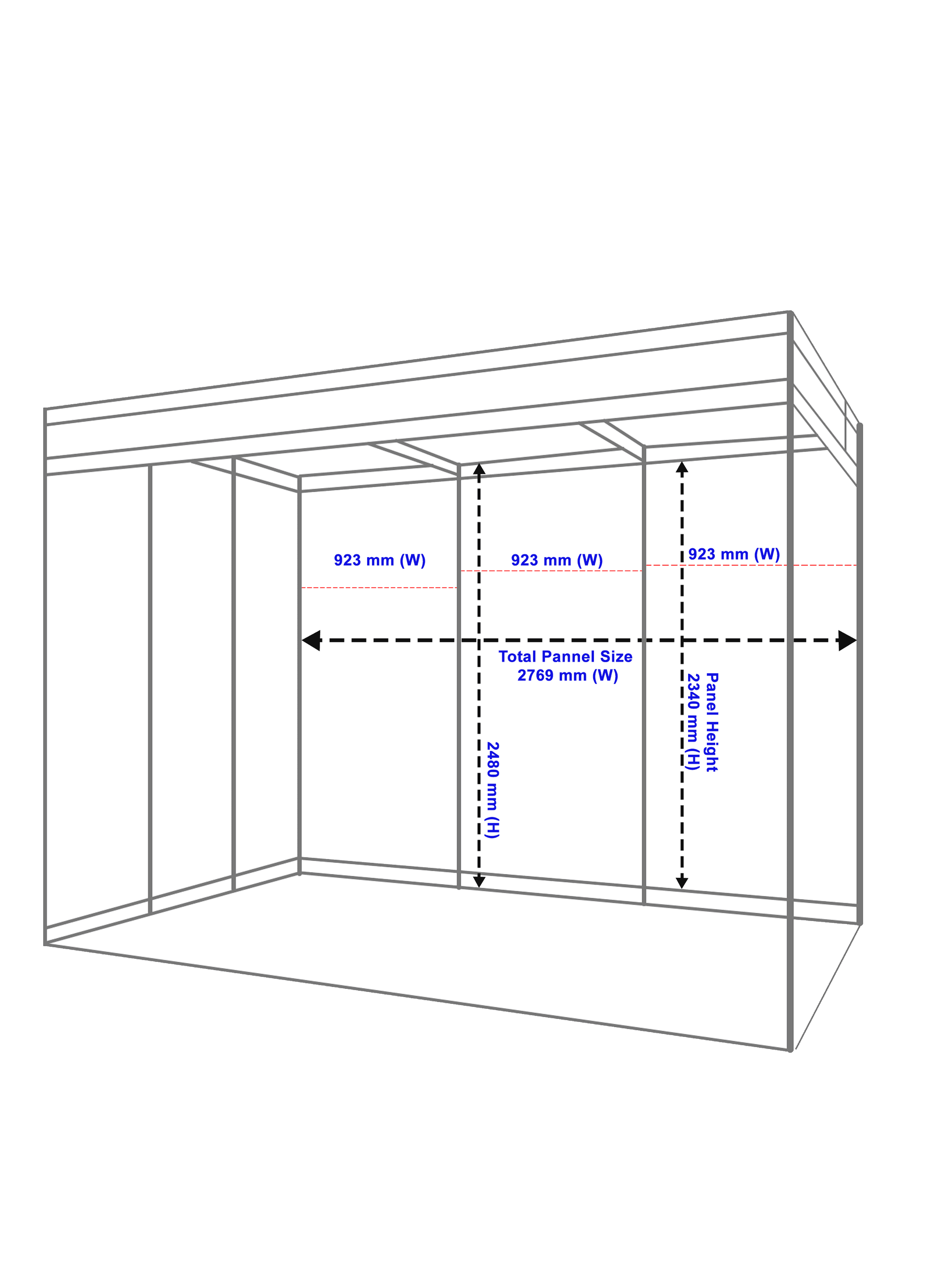 3m x 3m Shell Scheme Exhibition Graphics Printing – Backdropsource