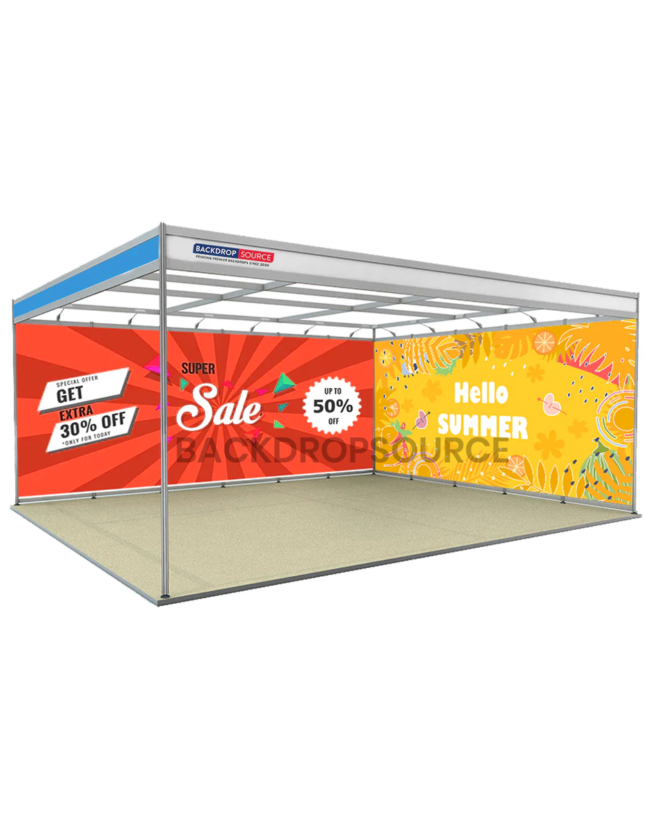 Full Coverage Shell Scheme Graphics | Seamless Trade Show Panels USA ...