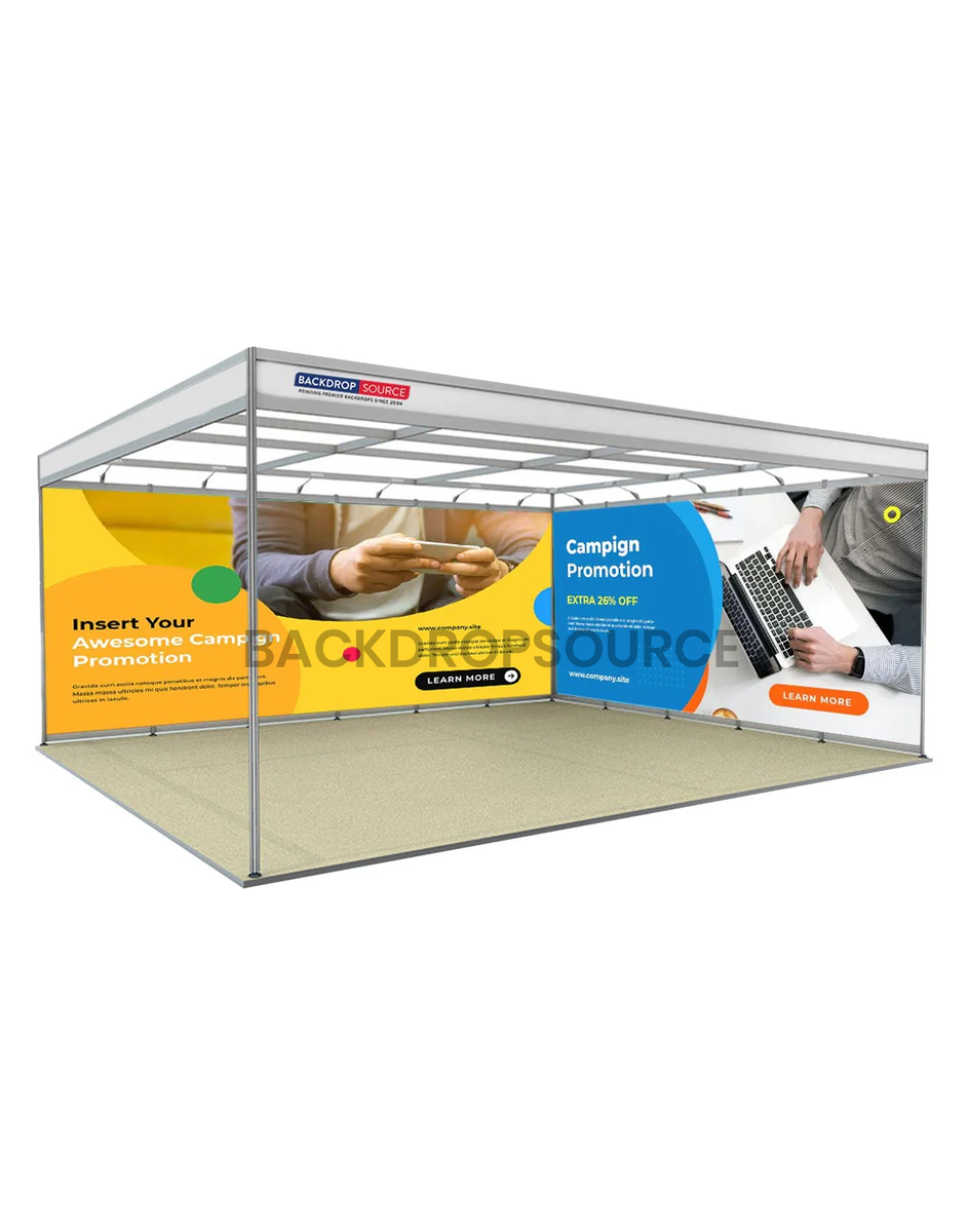 Full Coverage Shell Scheme Graphics | Seamless Trade Show Panels USA ...