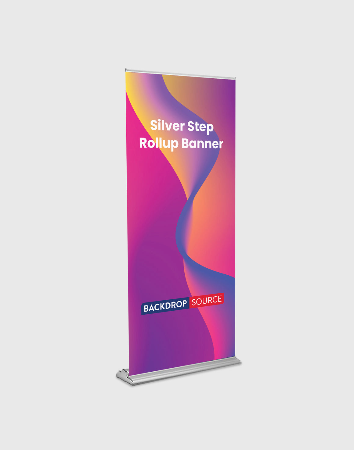 Teardrop Roll Up Banner – Eye-Catching Portable Display – Backdropsource