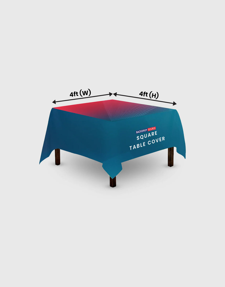 Square Table Covers | Custom Printed Tablecloths for Events USA ...