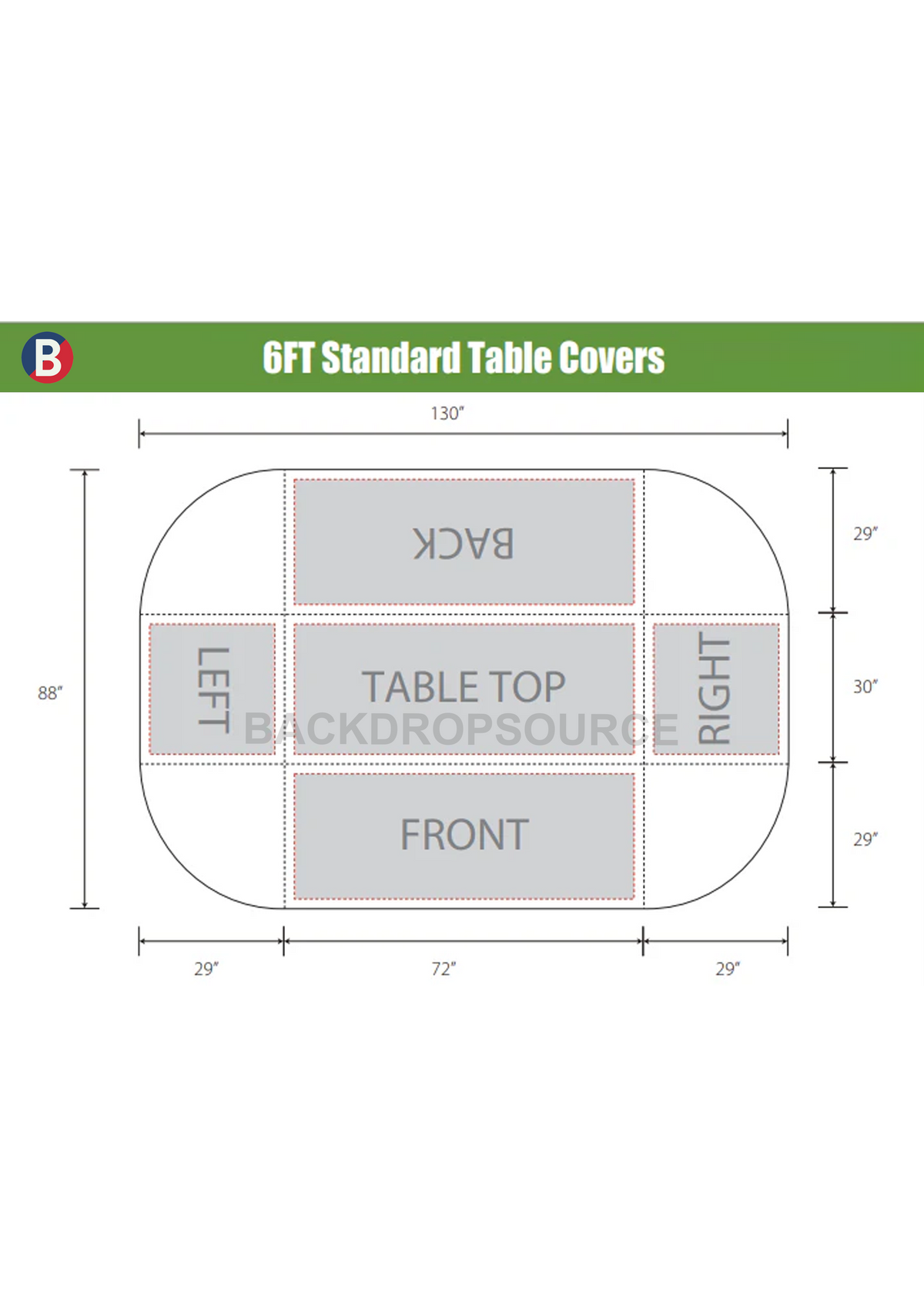 Upgrade Your Presentation with Standard Table Covers – Backdropsource