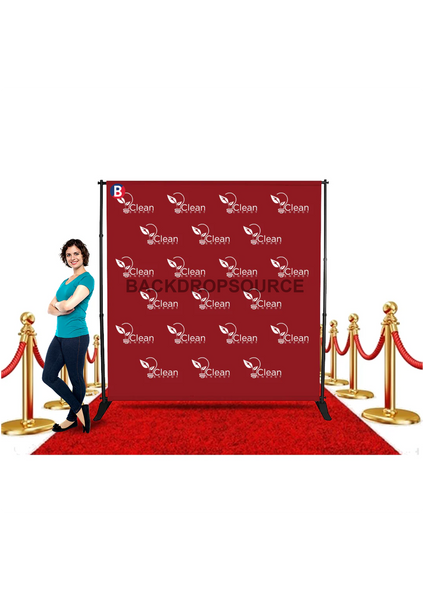 Custom Printed Step and Repeat Media Wall Backdrop – Backdropsource