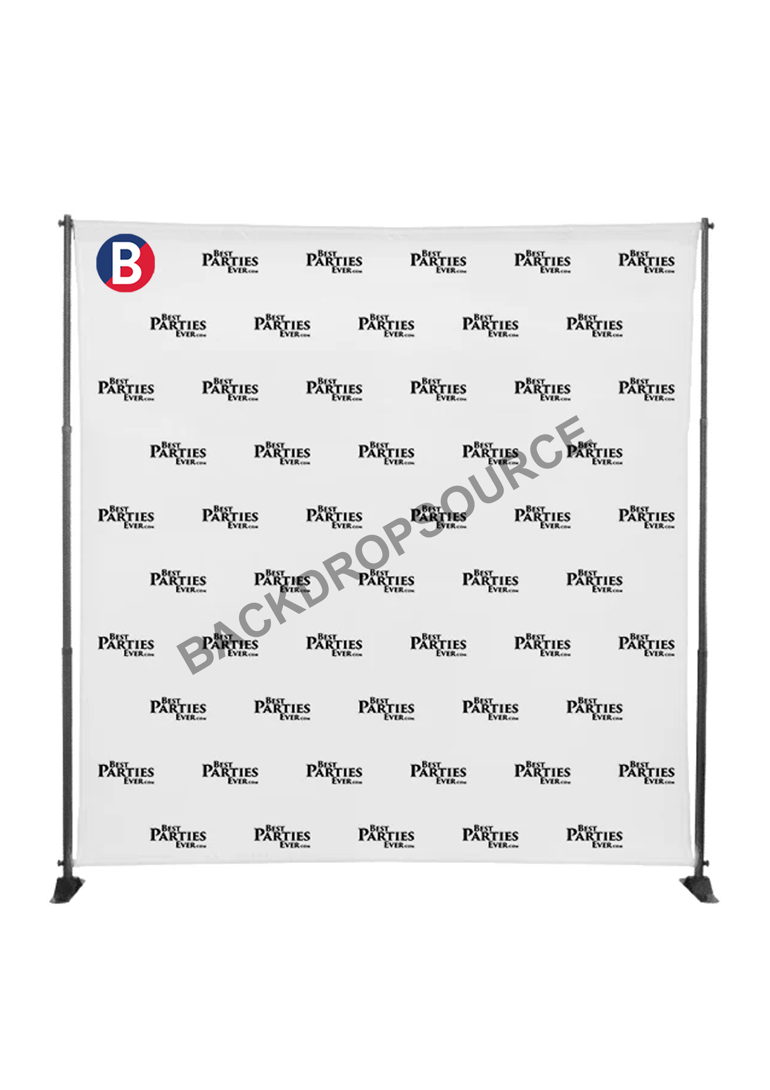 Custom Printed Step and Repeat Media Wall Backdrop – Backdropsource