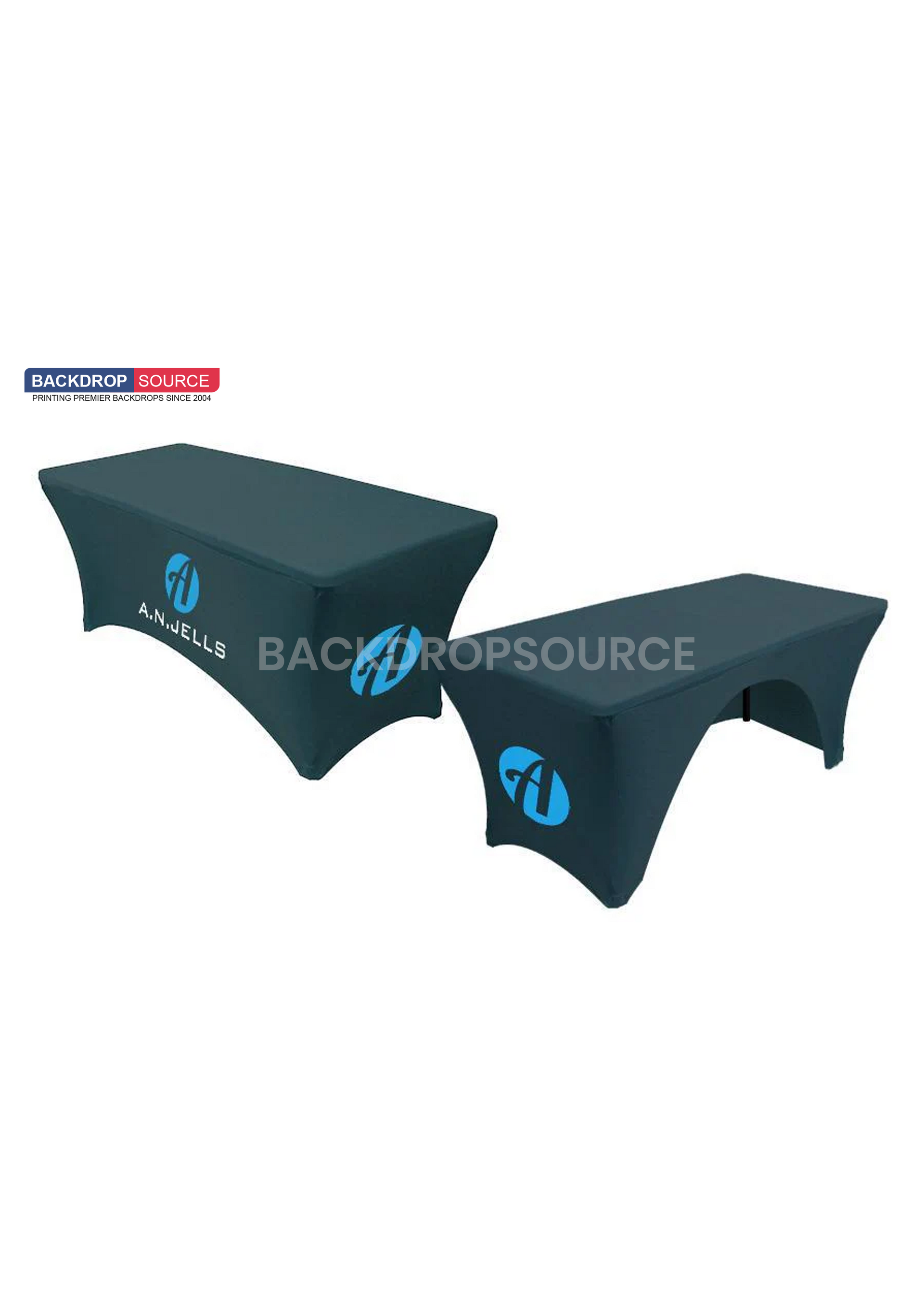 Stretched Table Covers | Custom Spandex Tablecloths for Events USA ...