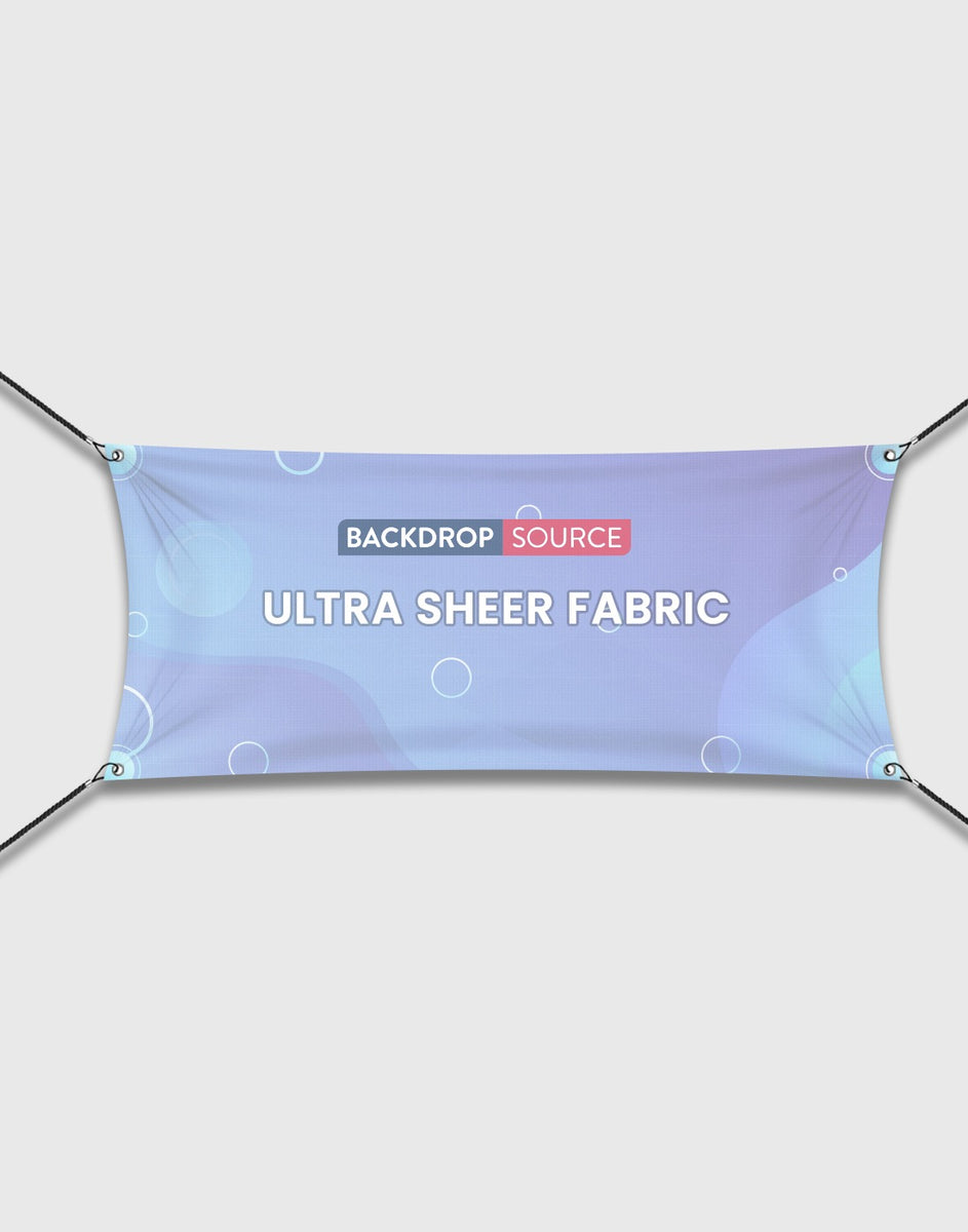 Ultra Sheer Fabric Banner Printing | Lightweight See-Through Banners ...