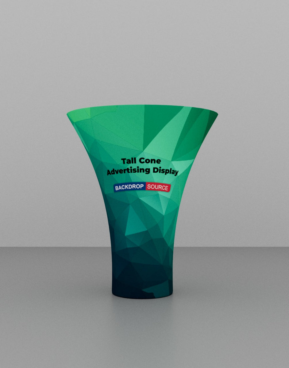 Tall Cone Advertising Displays USA | Custom Branded Display Structures ...