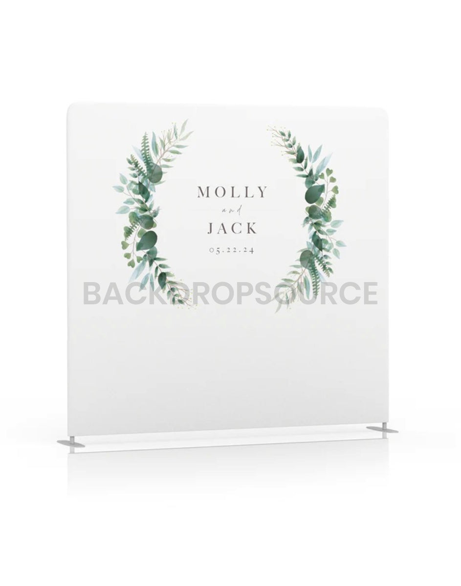 Fern & Foliage Wedding Backdrop – Backdropsource