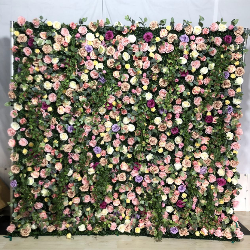 Artificial Floral Event Wall Backdrop | Real Artificial Flower Event ...