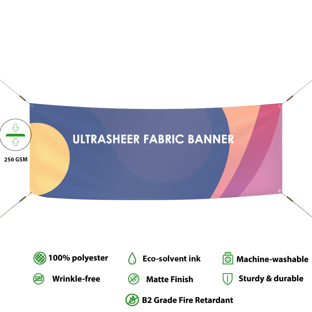 Ultra Sheer Fabric Banner Printing | Lightweight See-Through Banners ...