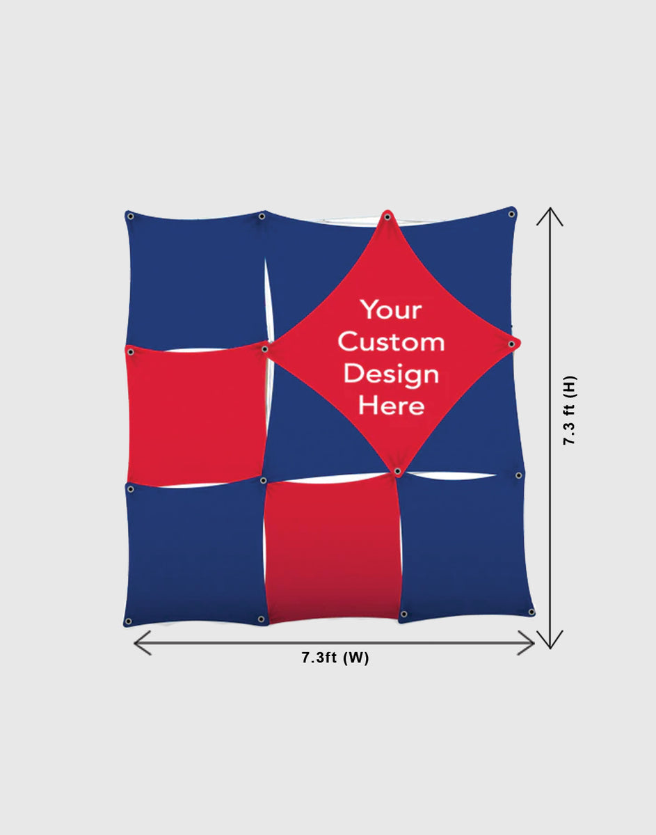 3x3 Geometrix Grid Pop Up Display for All Events in USA – Backdropsource