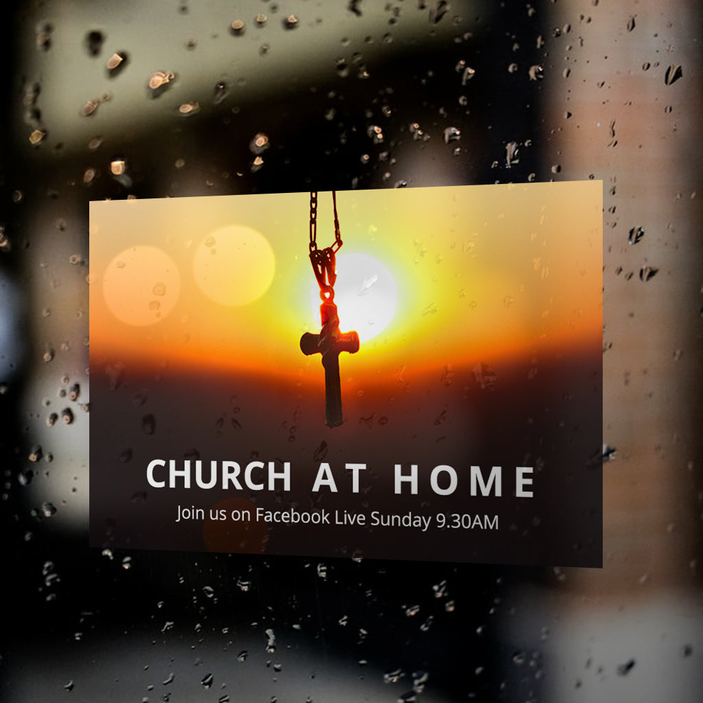 Window Decals / Sticker | COVID-19 Church Window Decals 02 – Backdropsource