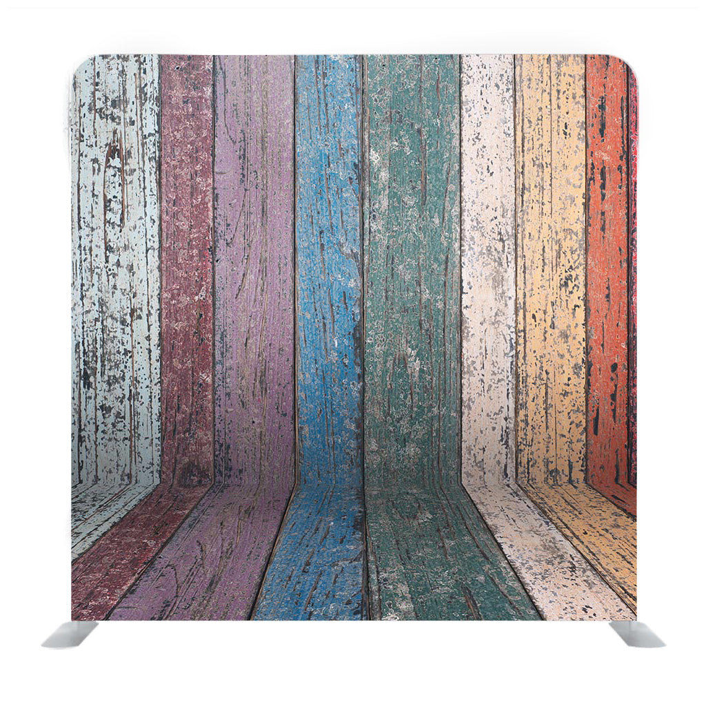 Color Wall And Floor Straight Tension Fabric Media Backdrop ...