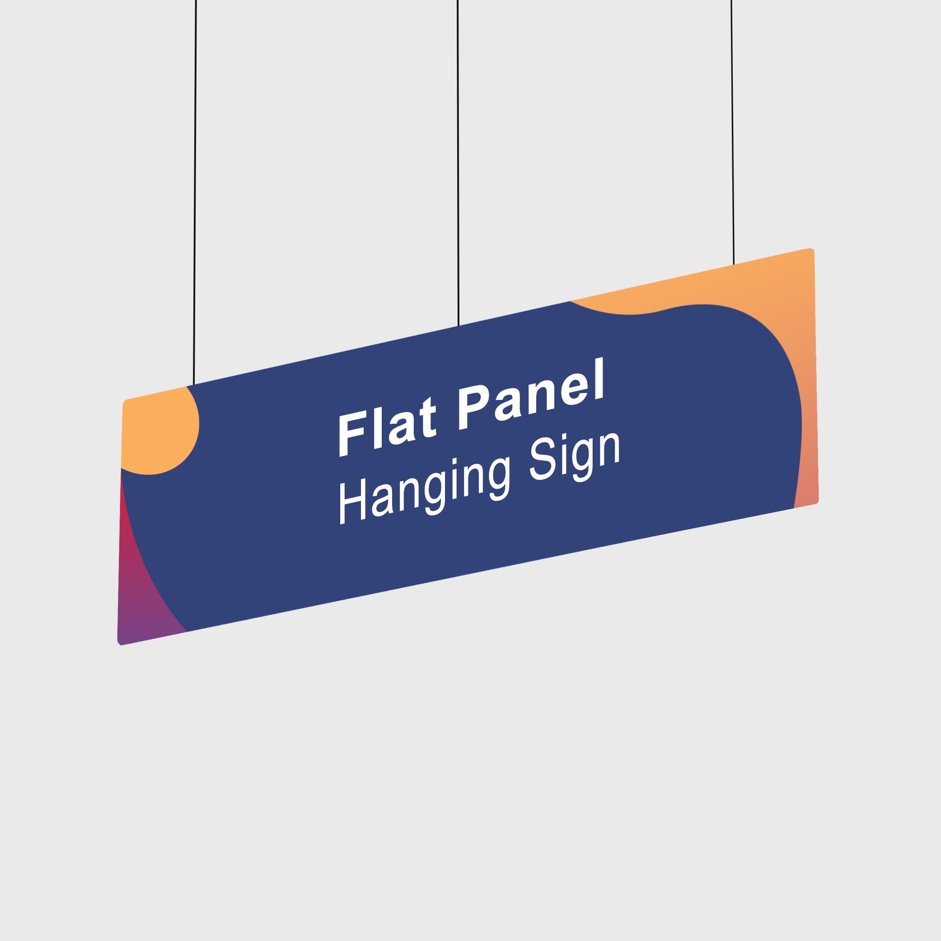 Sky Tube Flat Panel Hanging Banner – Backdropsource