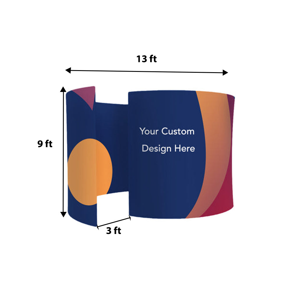 360° Custom Printed Photo Booth Backdrop Wall USA – Backdropsource