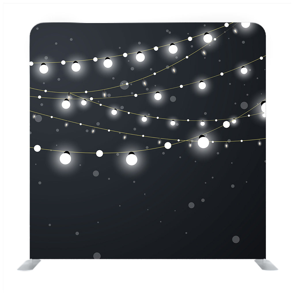 Night Sky Lights Decor Straight Tension Fabric Backdrop – Backdropsource