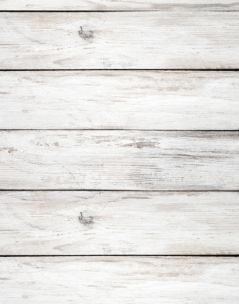 Vintage White Wooden Background