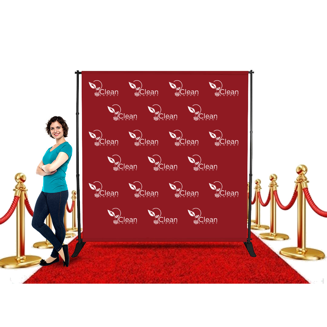 Custom Printed Step and Repeat Media Wall Backdrop – Backdropsource