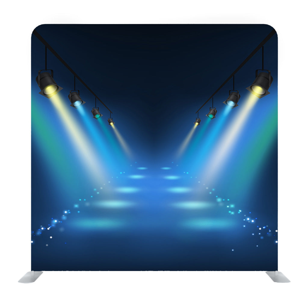 Set of Scenic Spotlights Straight Tension Fabric Backdrop – Backdropsource