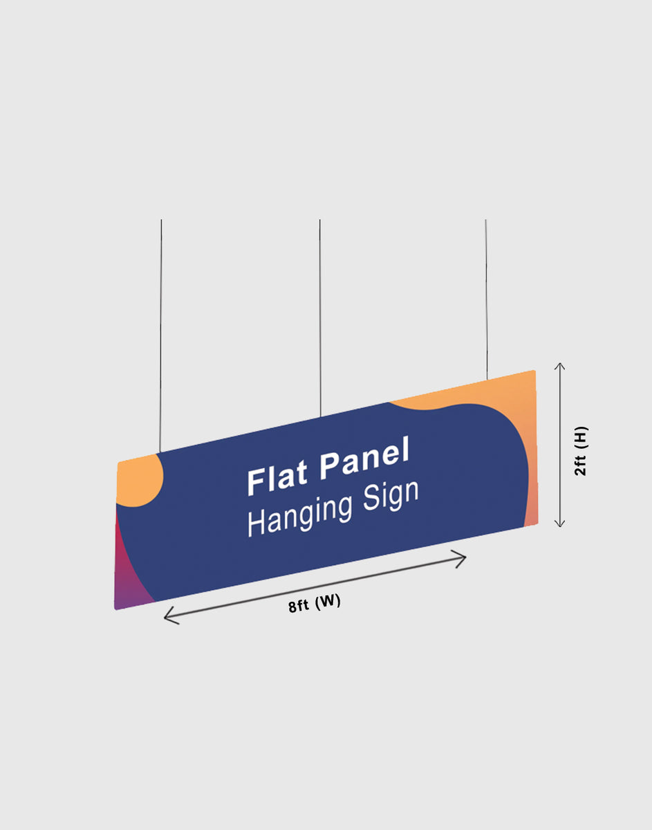 Sky Tube Flat Panel Hanging Banner – Backdropsource