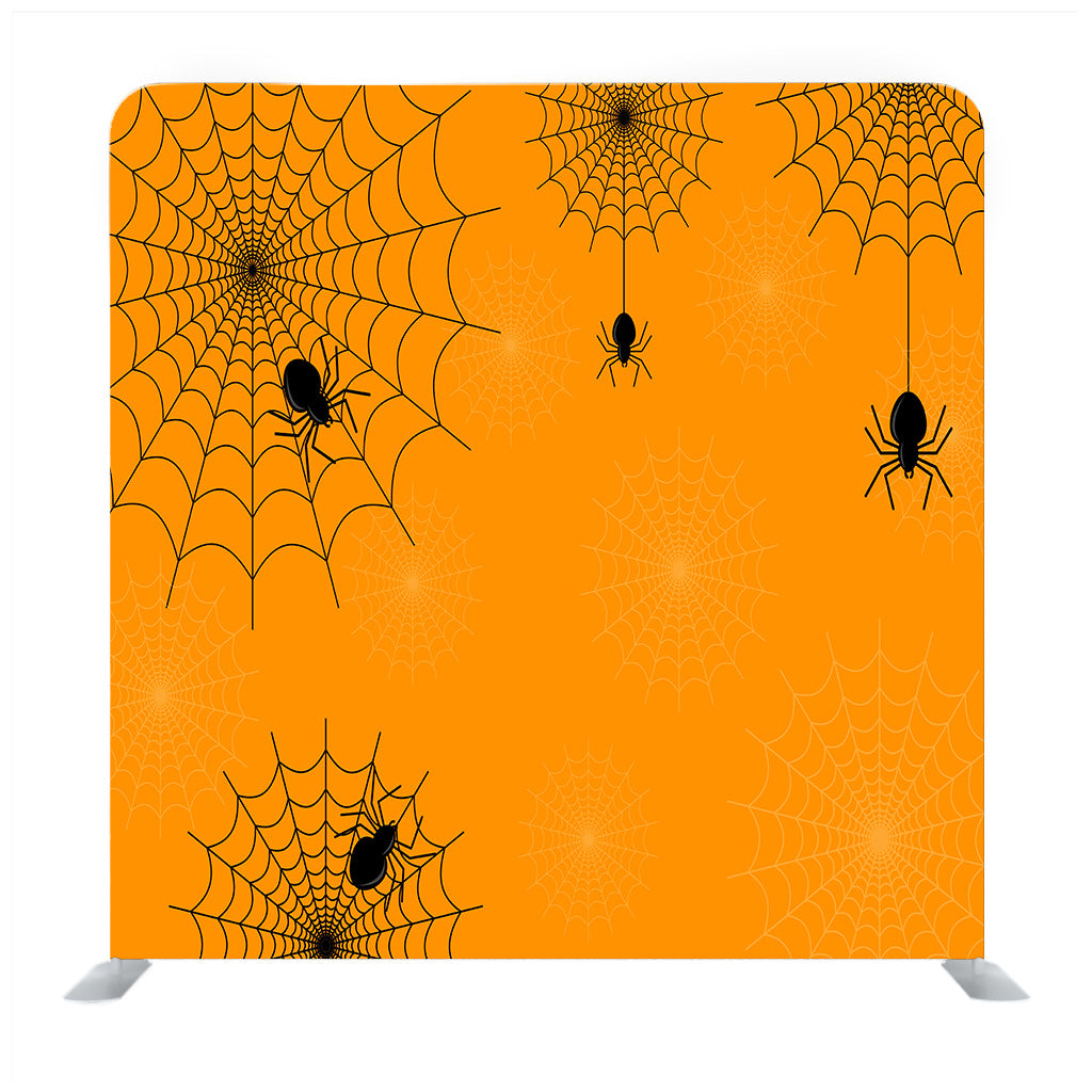 Spider Web Straight Tension Fabric Backdrop – Backdropsource