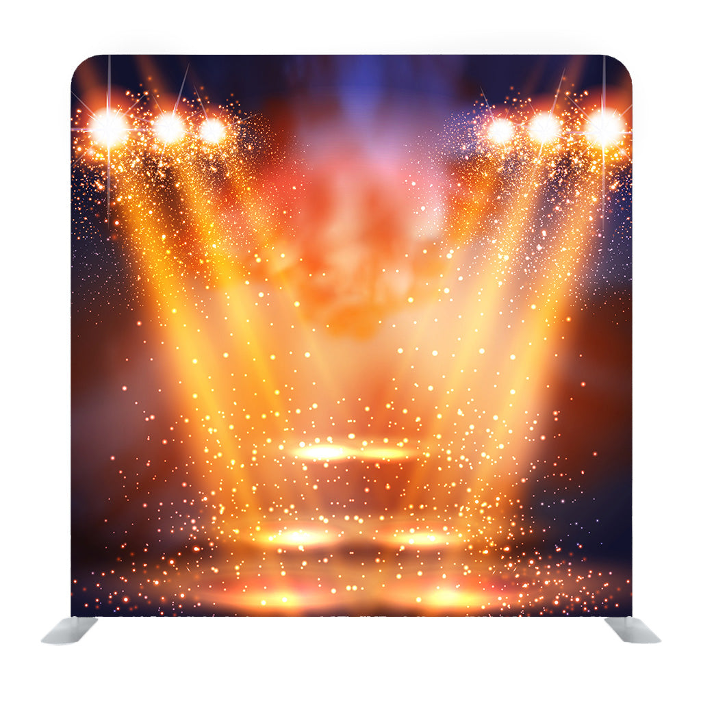 Spotlights Shining Straight Tension Fabric Backdrop – Backdropsource