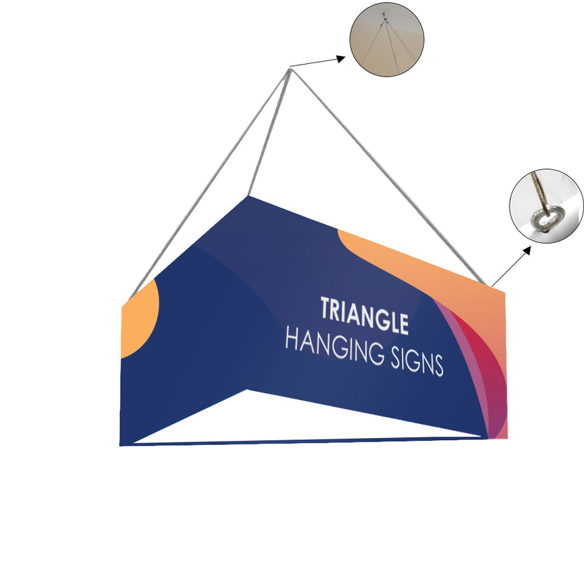 SkyTube Triangle Hanging Banner – Backdropsource
