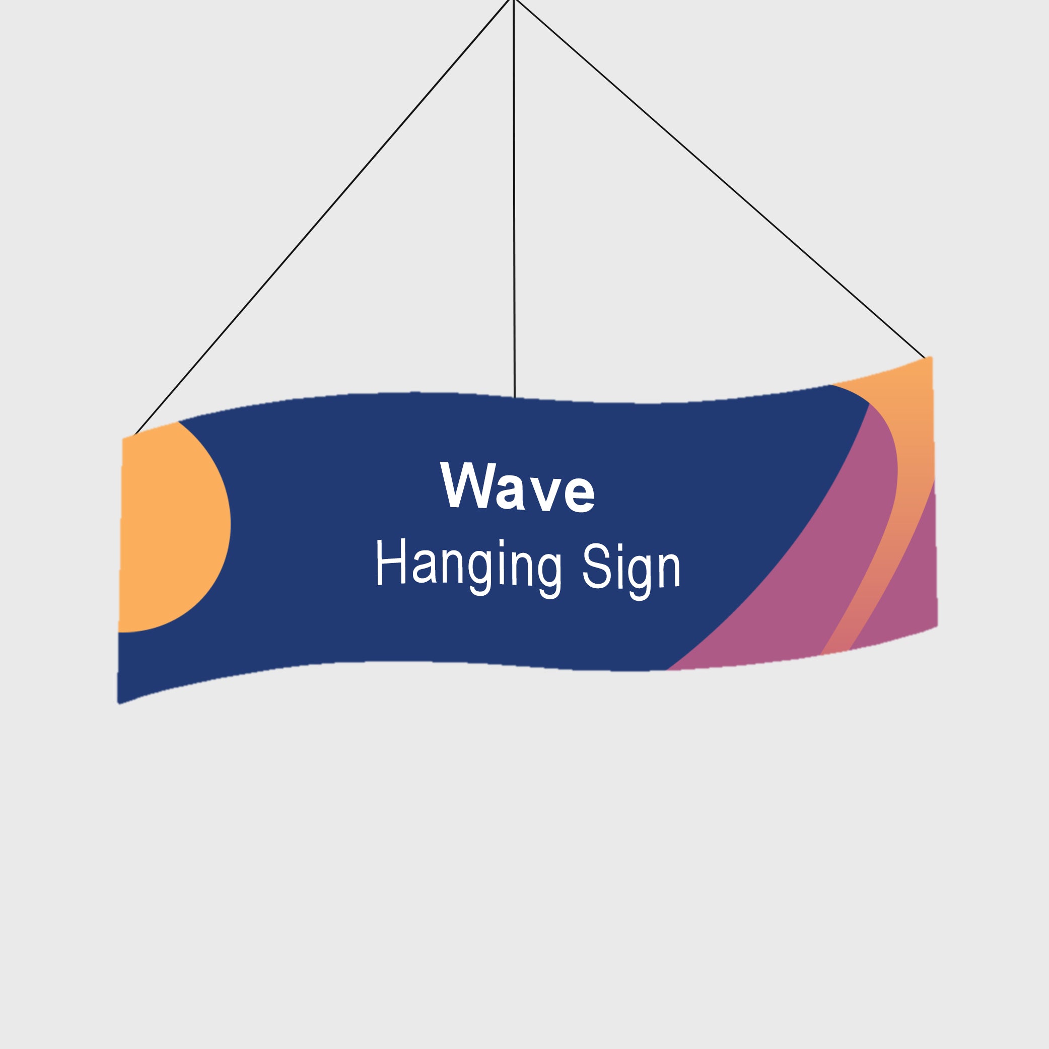 Sky Tube Wave Hanging Banner – Backdropsource